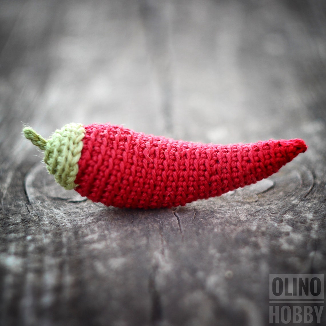 HOT PEPPER Crochet Pattern PDF Crochet Hot Pepper Pattern - Etsy UK