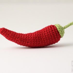 CHILI PEPPER Crochet Pattern for Beginners - Etsy