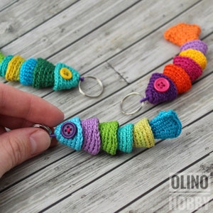FISH KEYCHAIN Crochet Pattern for Beginners - Etsy