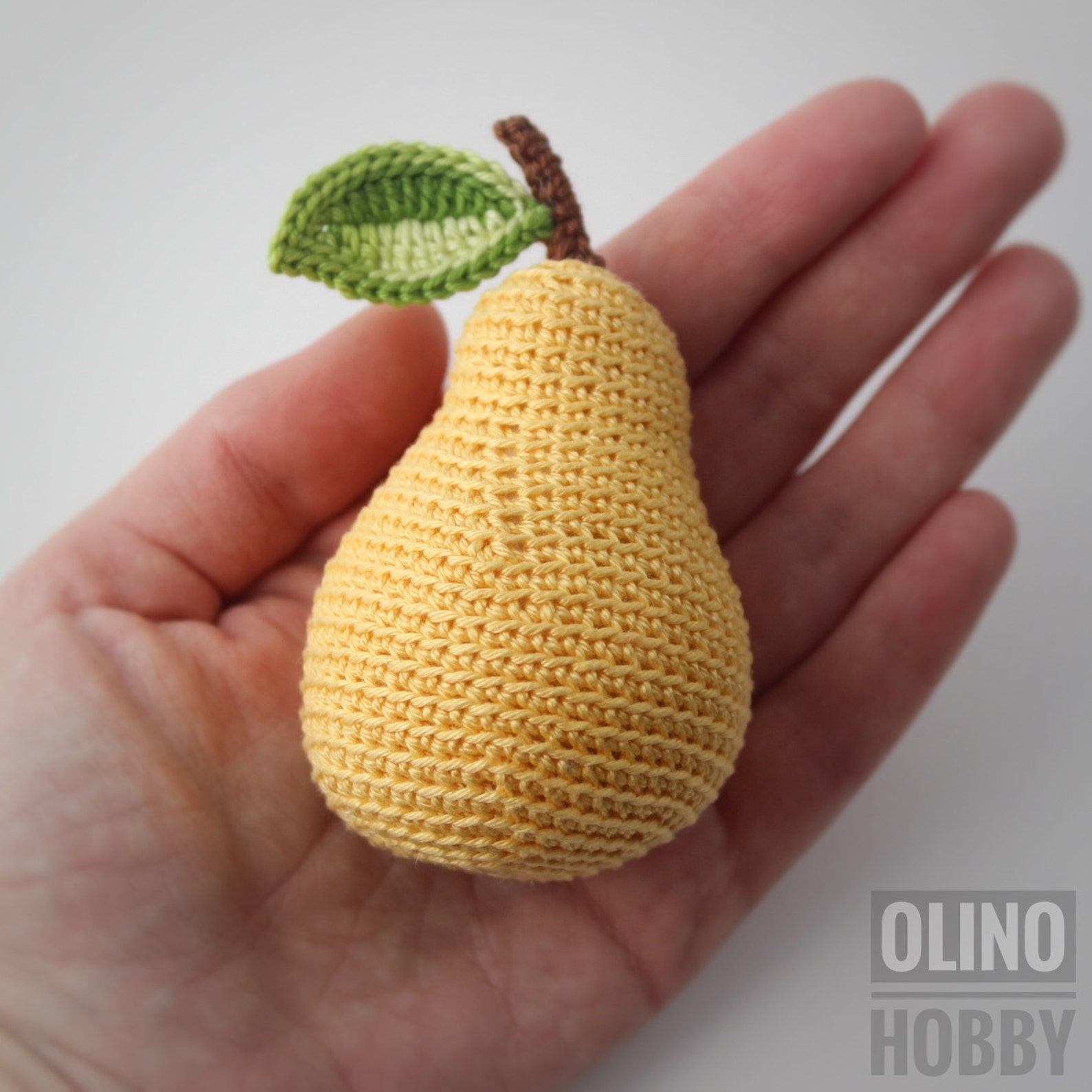 PEAR Crochet Pattern PDF Crochet Pear Pattern Amigurumi Pear - Etsy ...