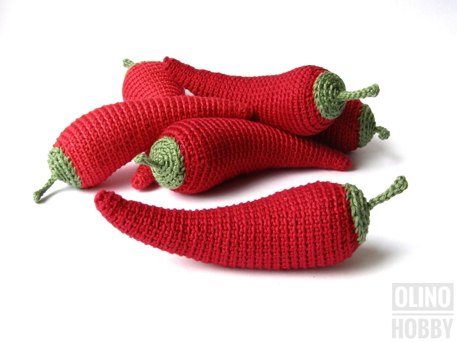 HOT PEPPER Crochet Pattern PDF Crochet Hot Pepper Pattern - Etsy UK