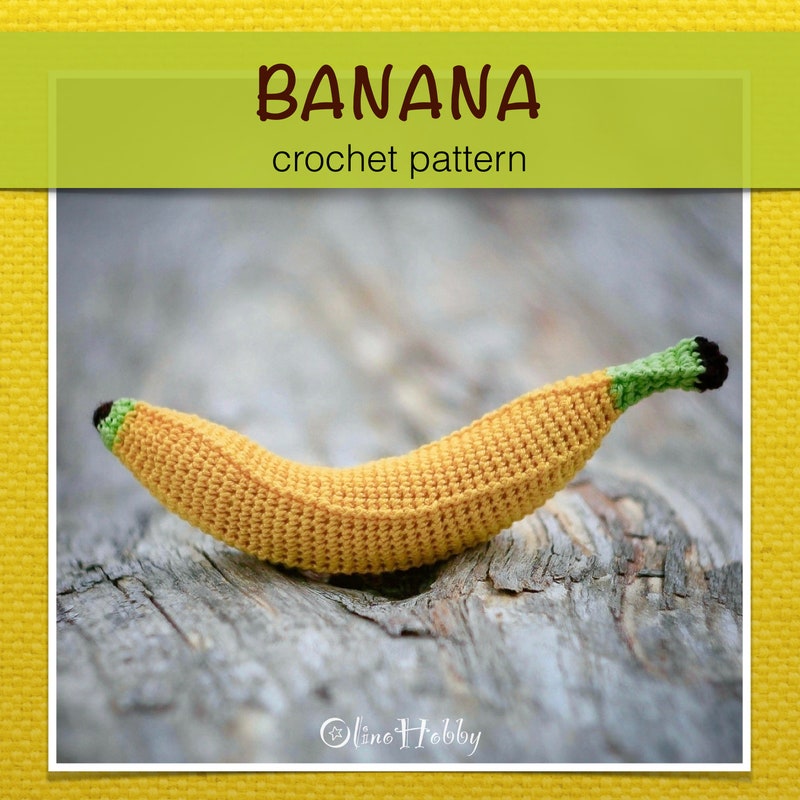 Bananasaurus Crochet Pattern - Etsy