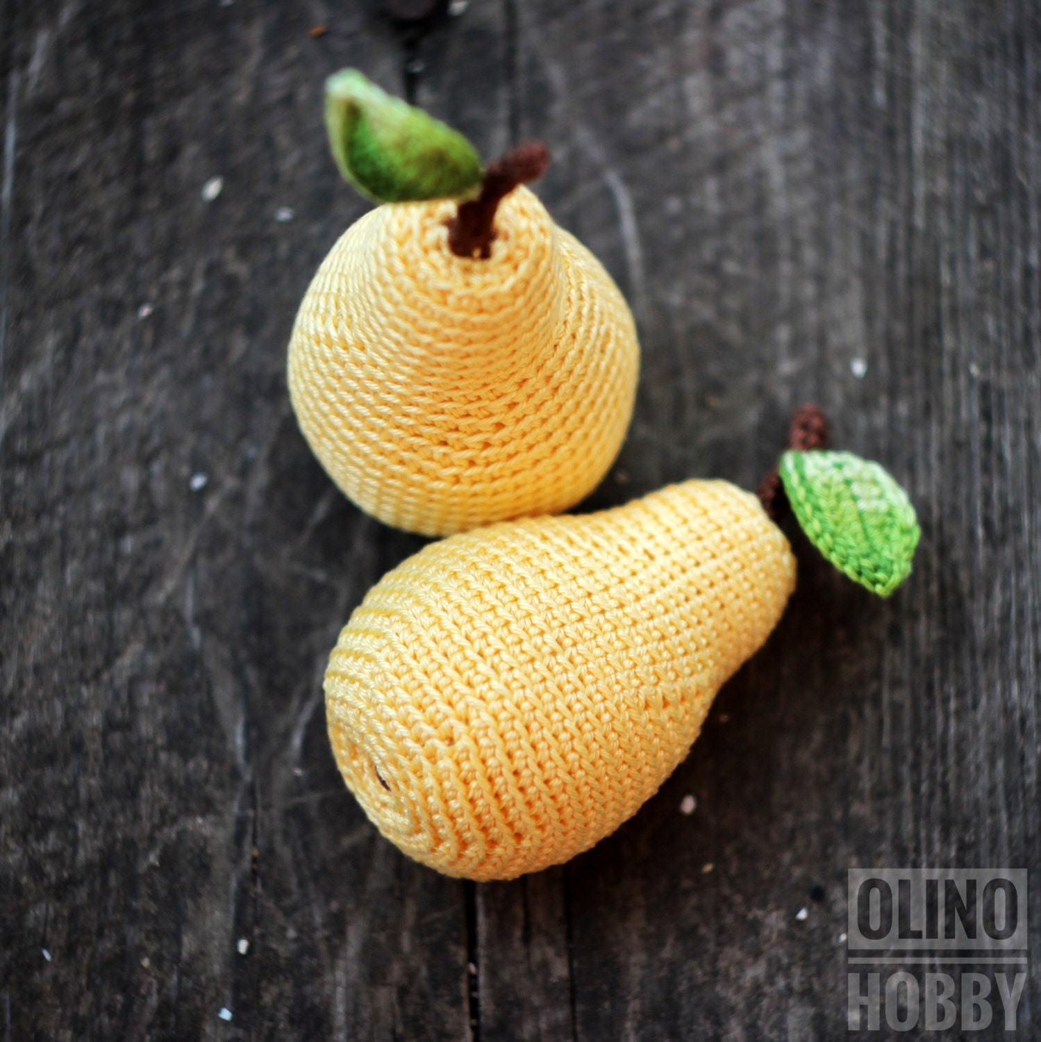 PEAR Crochet Pattern PDF Crochet Pear Pattern Amigurumi Pear - Etsy Sweden