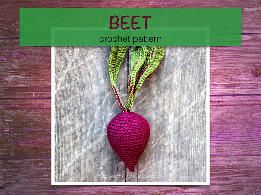 BEETROOT Crochet Pattern for Beginners - Etsy