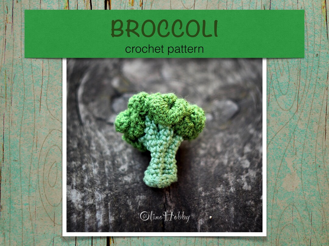 BROCCOLI Crochet Pattern for Beginners - Etsy