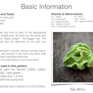 LETTUCE Crochet Pattern PDF Crochet Lettuce Leaves Amigurumi - Etsy ...