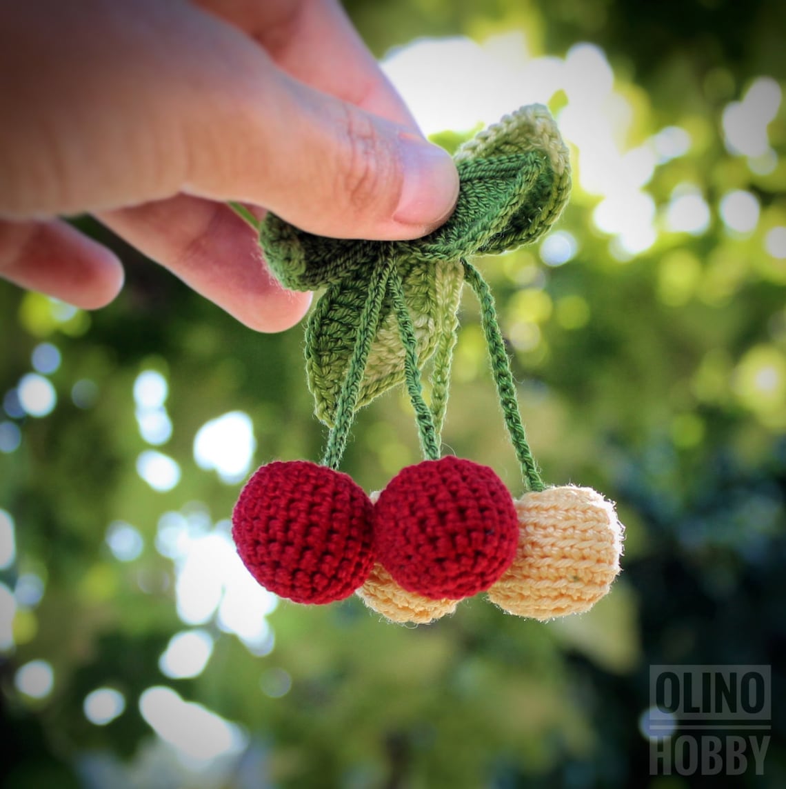 CHERRY Crochet Pattern for Beginners - Etsy Canada