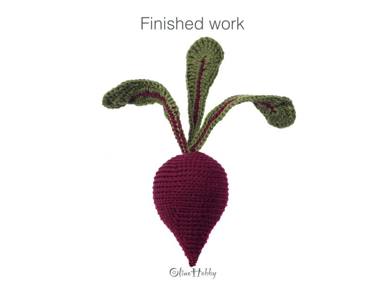 BEET Crochet Pattern PDF Crochet beetroot pattern Amigurumi | Etsy