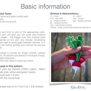 RADISH Crochet Pattern for Beginners - Etsy