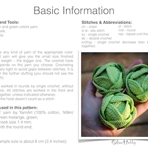 CABBAGE Crochet Pattern PDF Crochet Cabbage Pattern - Etsy Australia