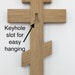 Orthodox 3-bar Wooden Cross - Etsy