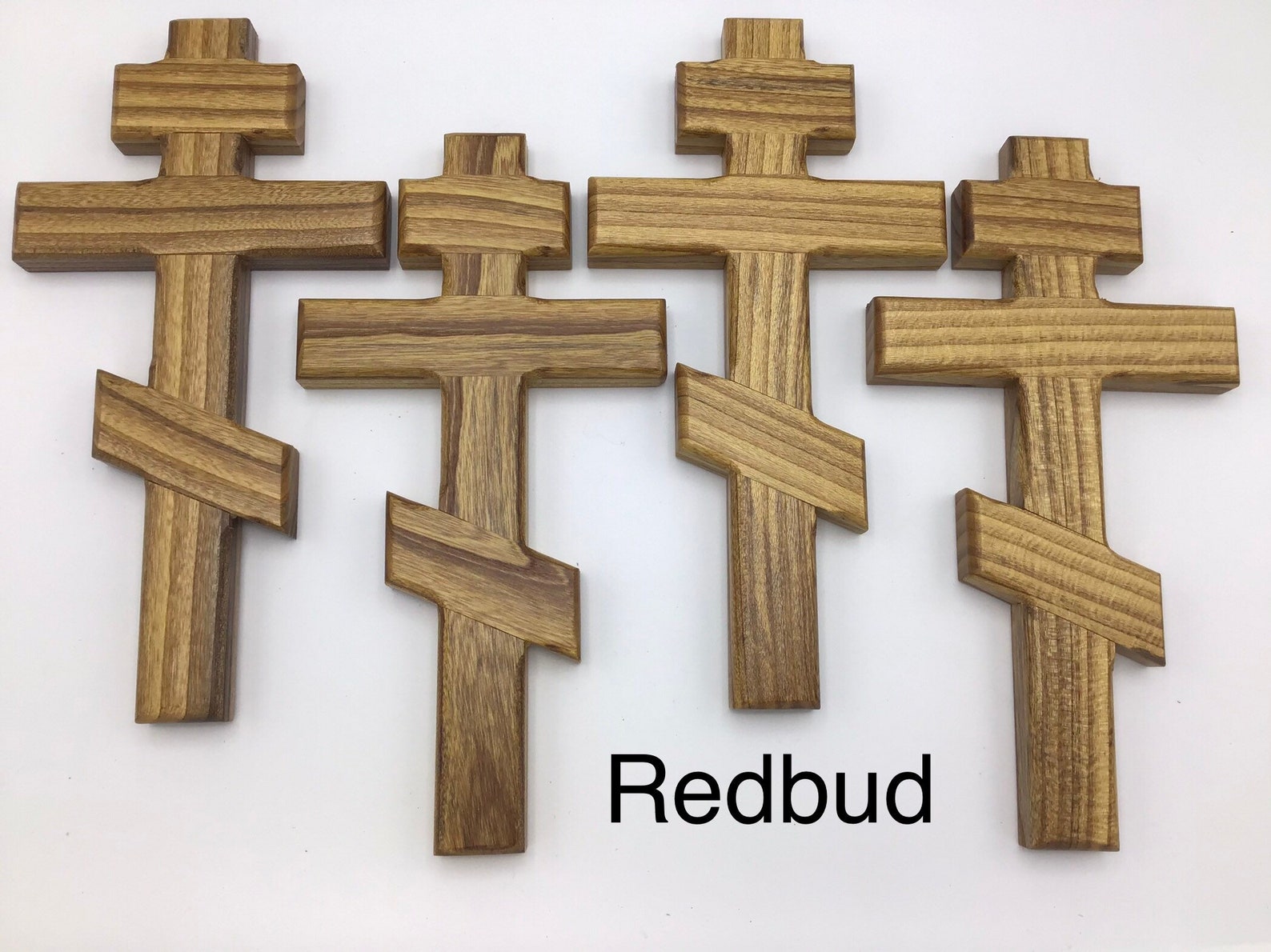 Orthodox 3-bar Wooden Cross - Etsy