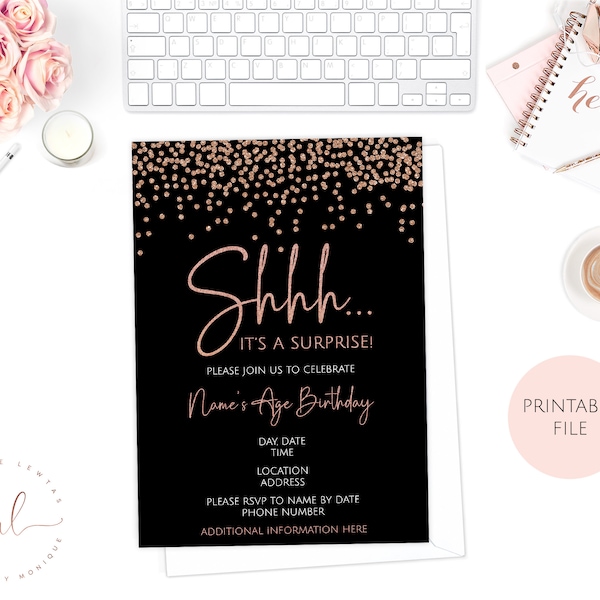 Shhh It's a Surprise - Etsy