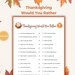 Thanksgiving Would You Rather Game, Thanksgiving Games for Family ...