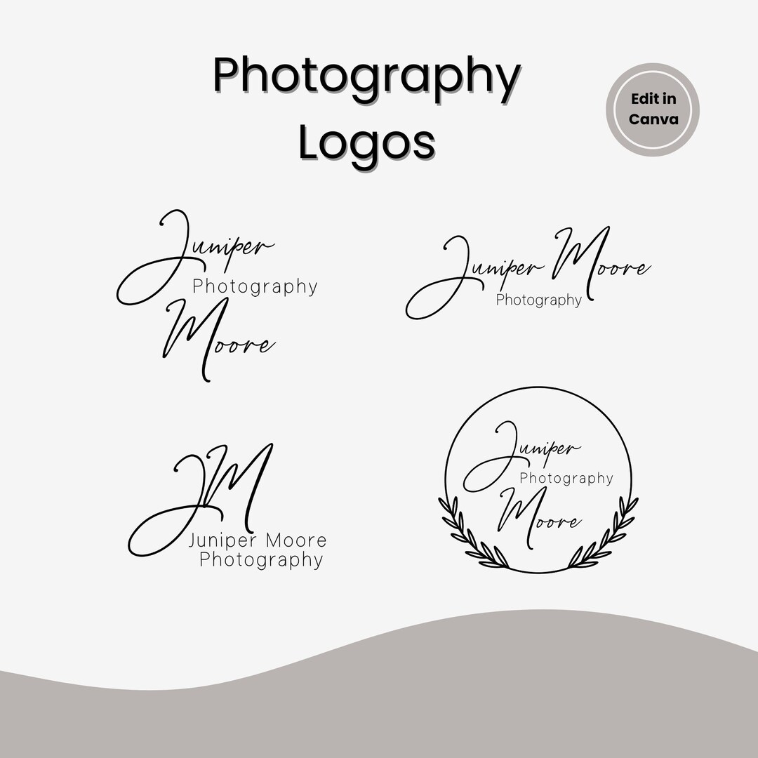 Photographer Logo, Photography Logo, Photographer Watermark Design ...