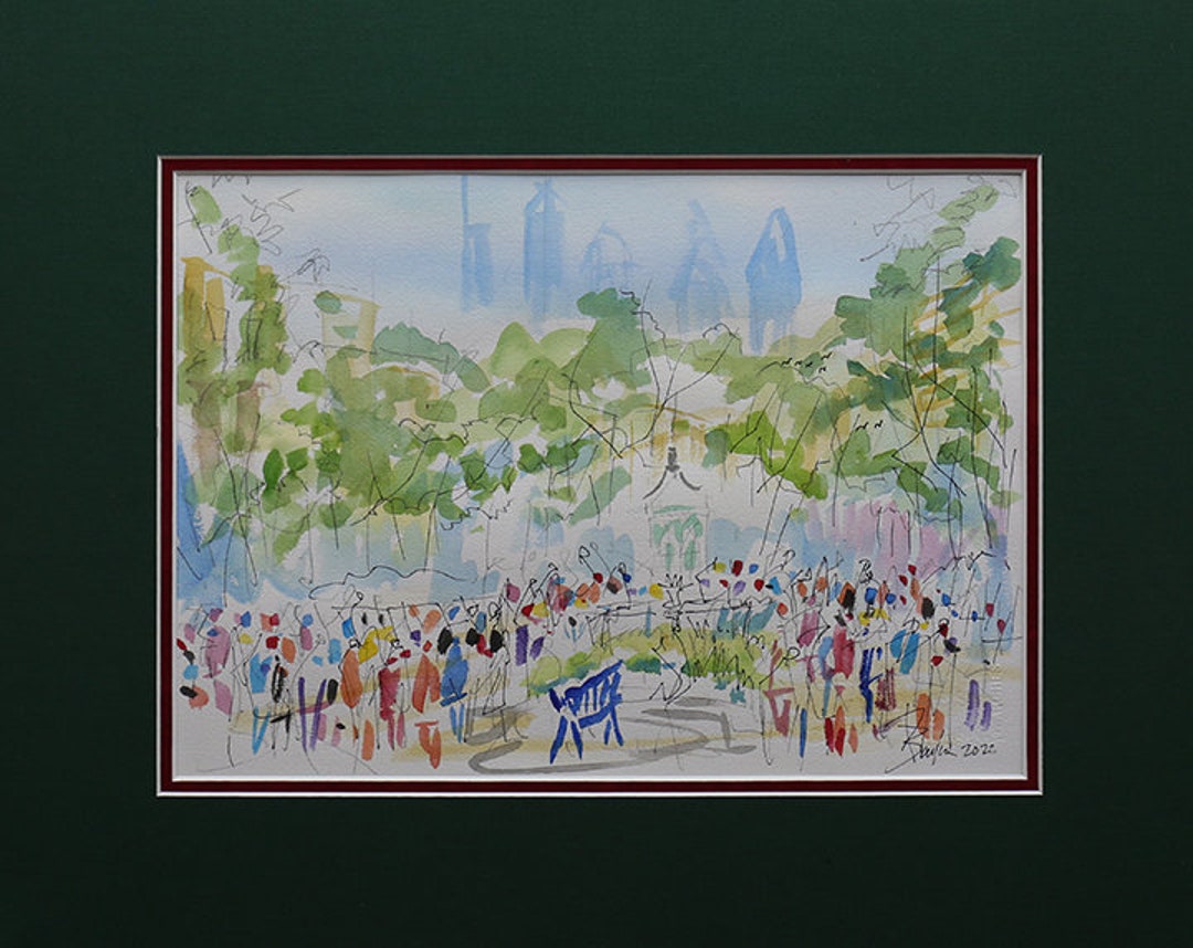 Original Watercolors Painting by the Artist Joe Barker (16'' X20 ...