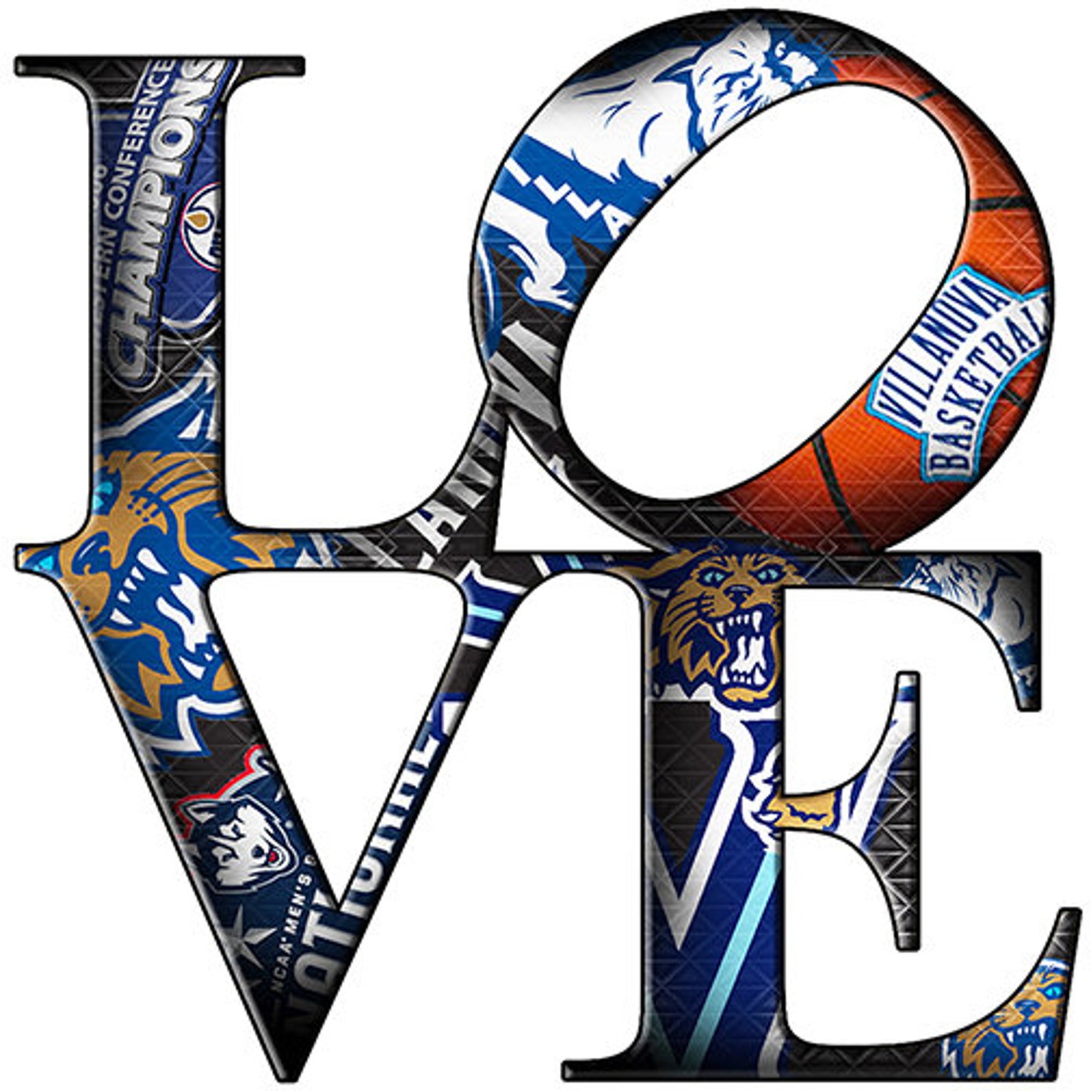 Drexel University Love is Giclee on Canvas (20x20) Gallery Wrapped. - Etsy