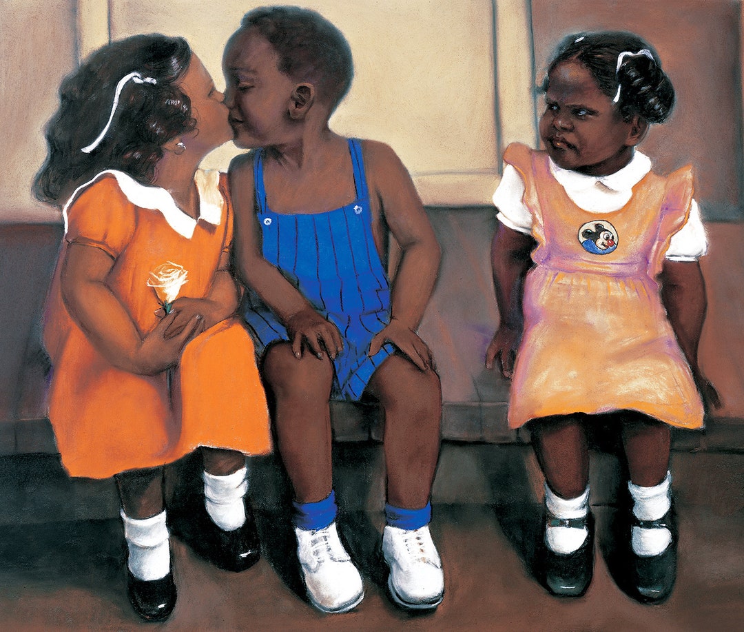 He's Mine by Laurie Cooper Canvas Art - Etsy