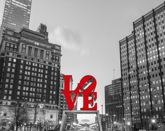 Love Park Philly Art - Etsy