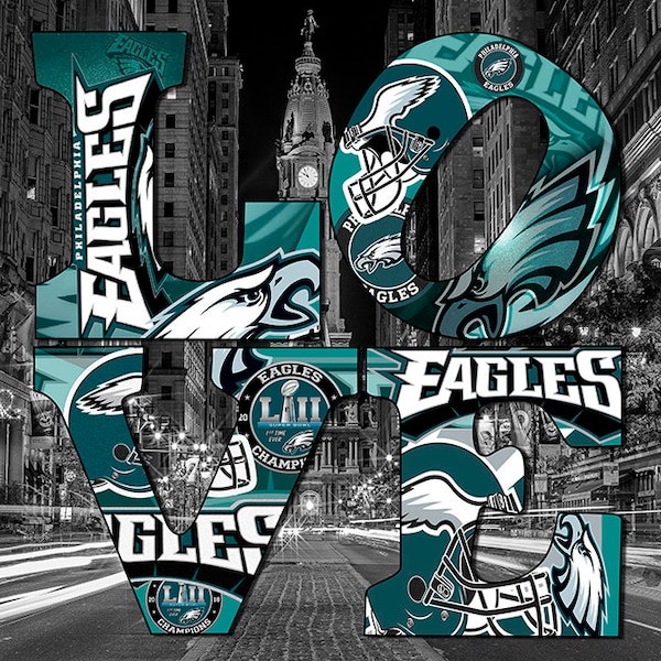 Philadelphia Eagles Art - Etsy