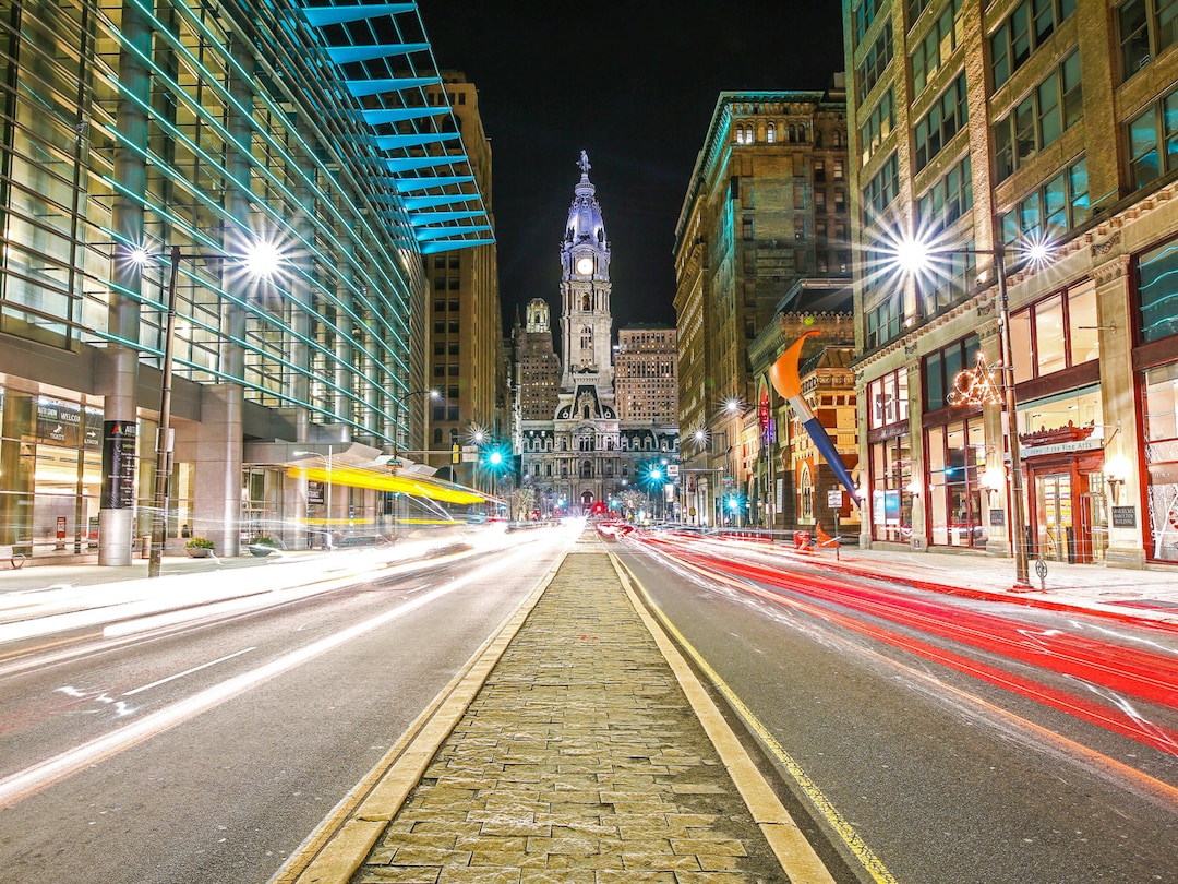 City Hall 2 From North ,philadelphia-prints-canvas Art-philly ...