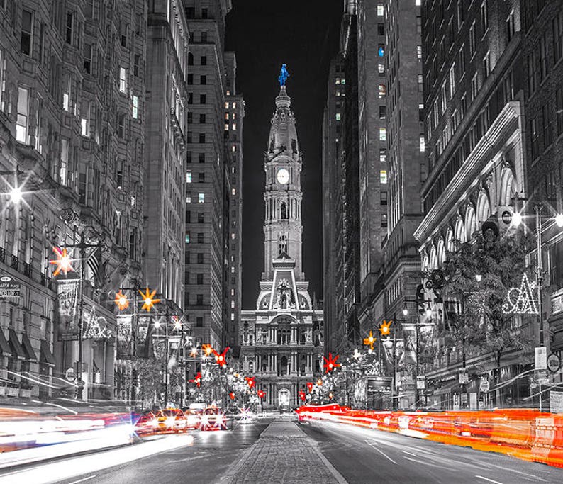 Philadelphia City Hall canvas Art Photoprintswall Art. - Etsy