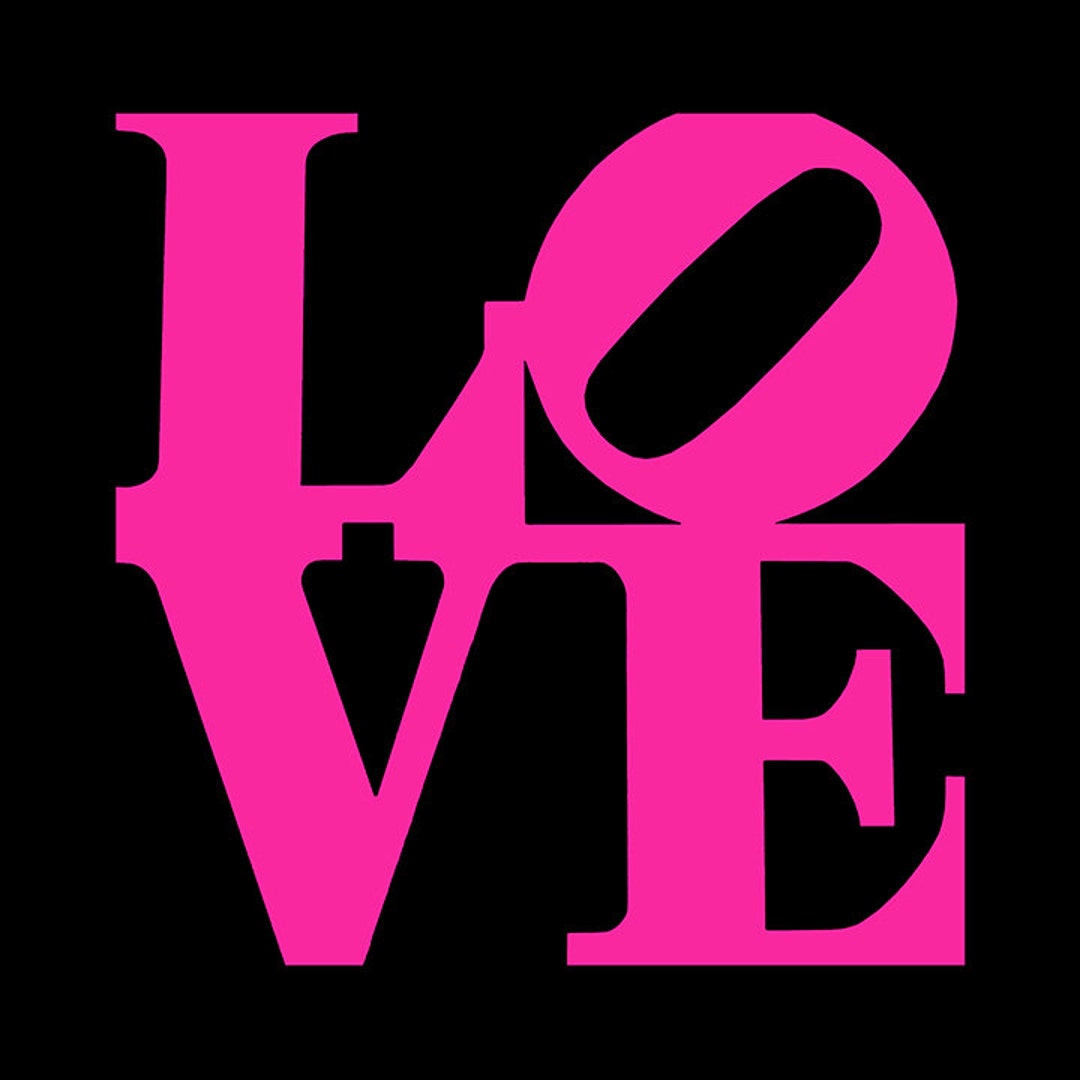 Love Pop Art Canvas - Etsy