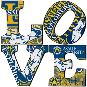 Love Villanova 12 X12 Canvas Art - Etsy