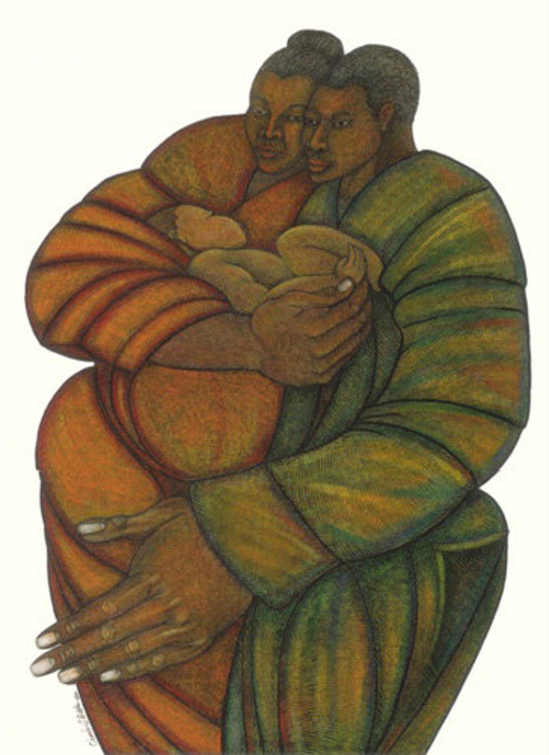 New Life by Charles Bibbs ,african American Art,black Art. - Etsy