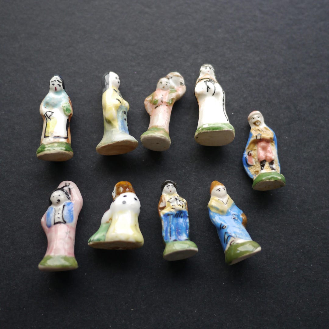 Lot of 9 Vintage French Feves for Galette Des Rois Cake - Etsy