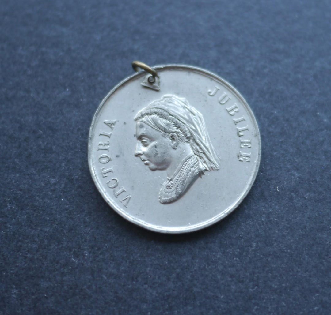 Jubilee Medal Queen Victorian Golden Jubilee 1887 - Etsy