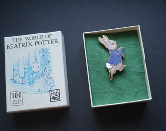 Peter Rabbit Brooch | Etsy
