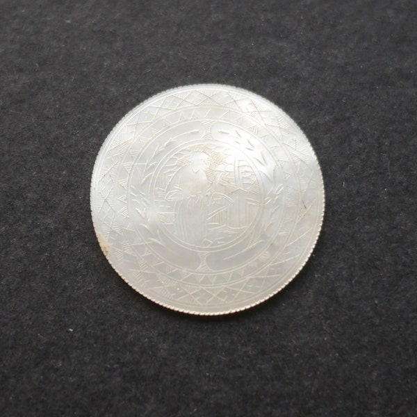 Antique Mother of Pearl Chinese Counters - Etsy UK