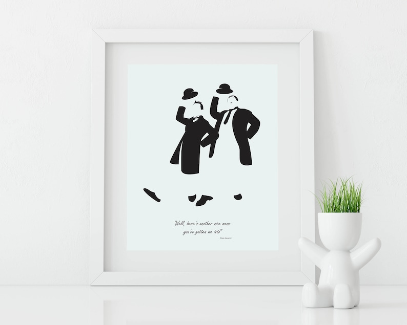 DIGITAL DOWNLOAD Limited Edition!! Another Fine Mess Vector File Only ...