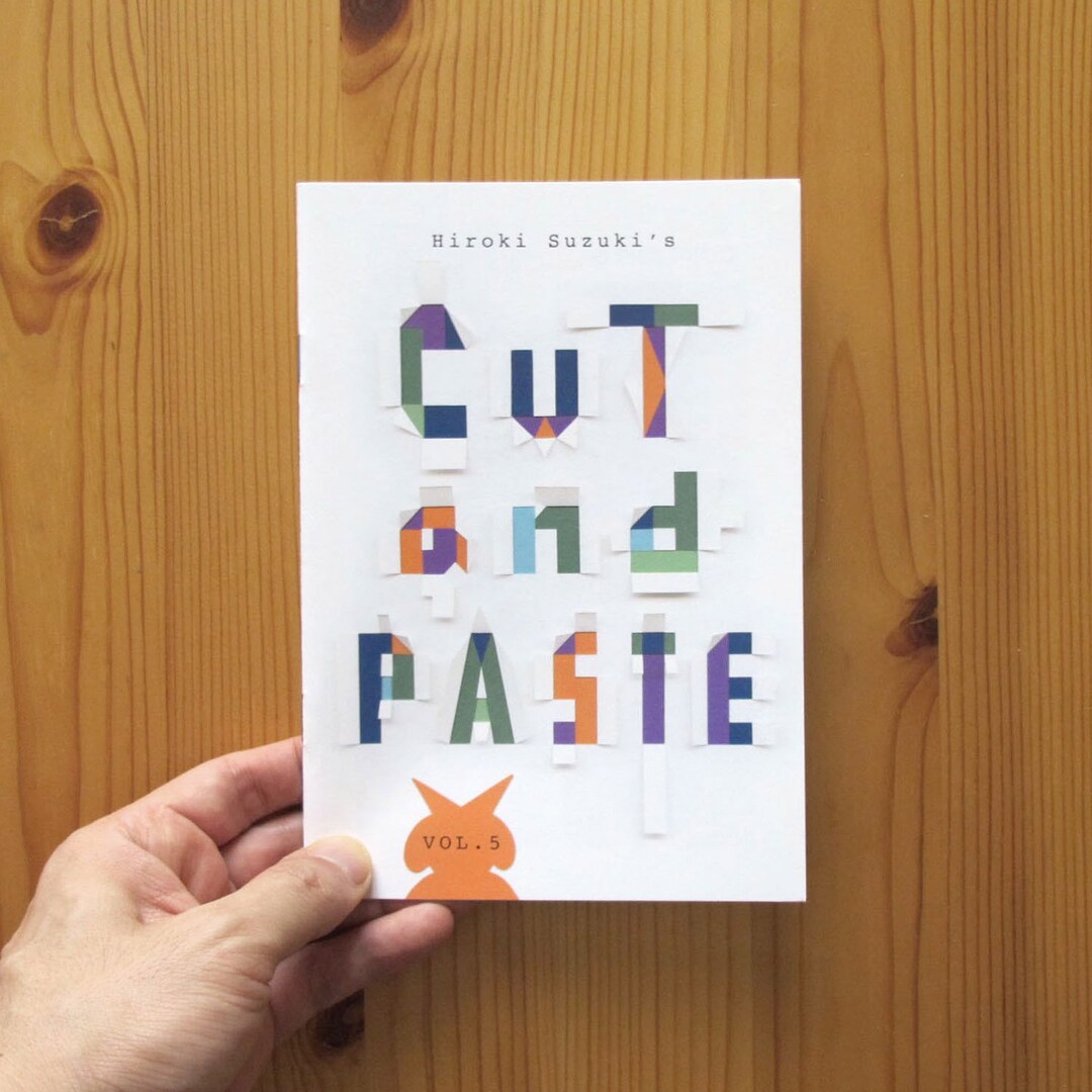 05_zine CUT and PASTE Vol. 5/comic Strips of Paper Illustration - Etsy