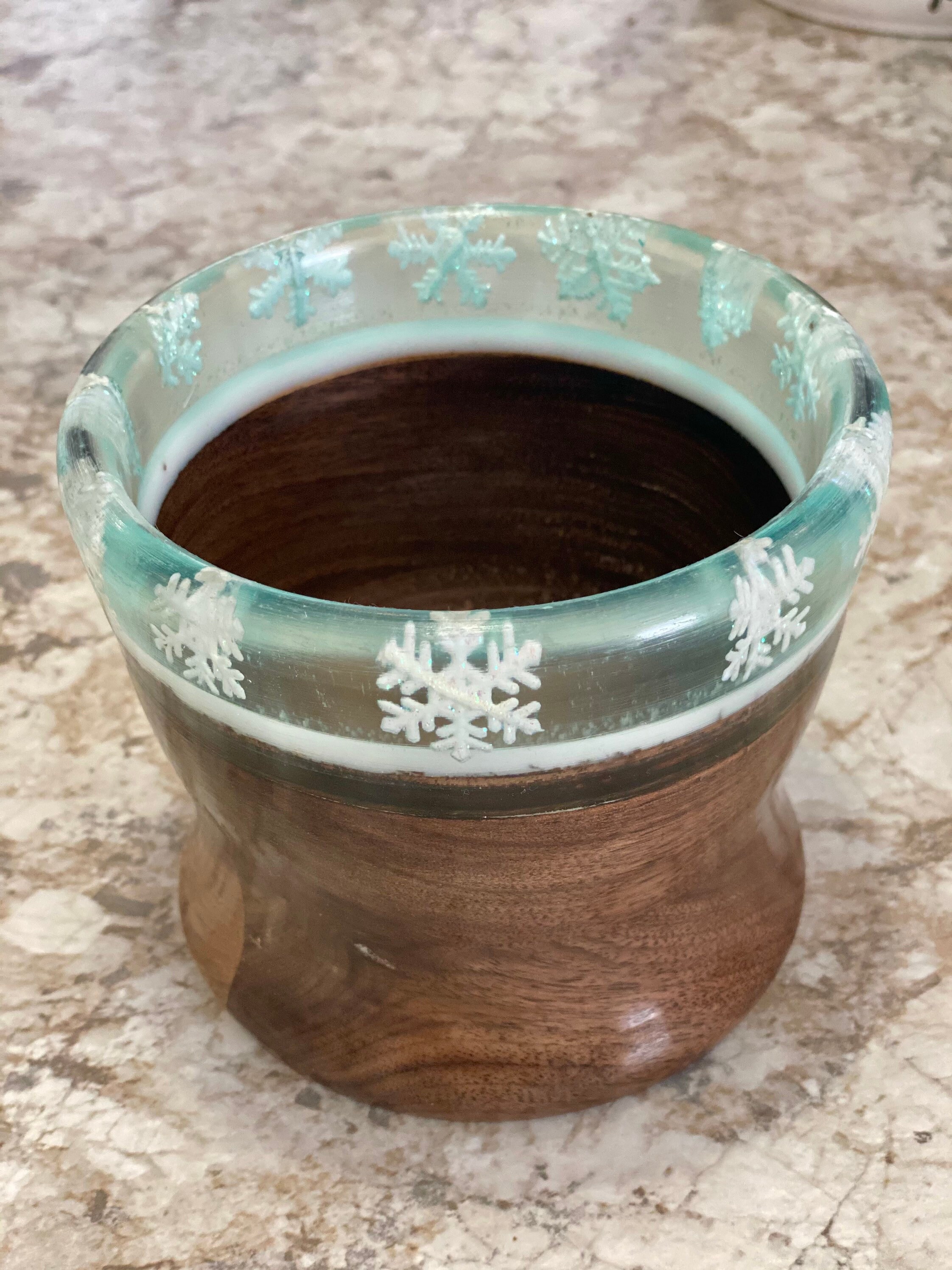 Winter Snowflake Bowl - Etsy Canada