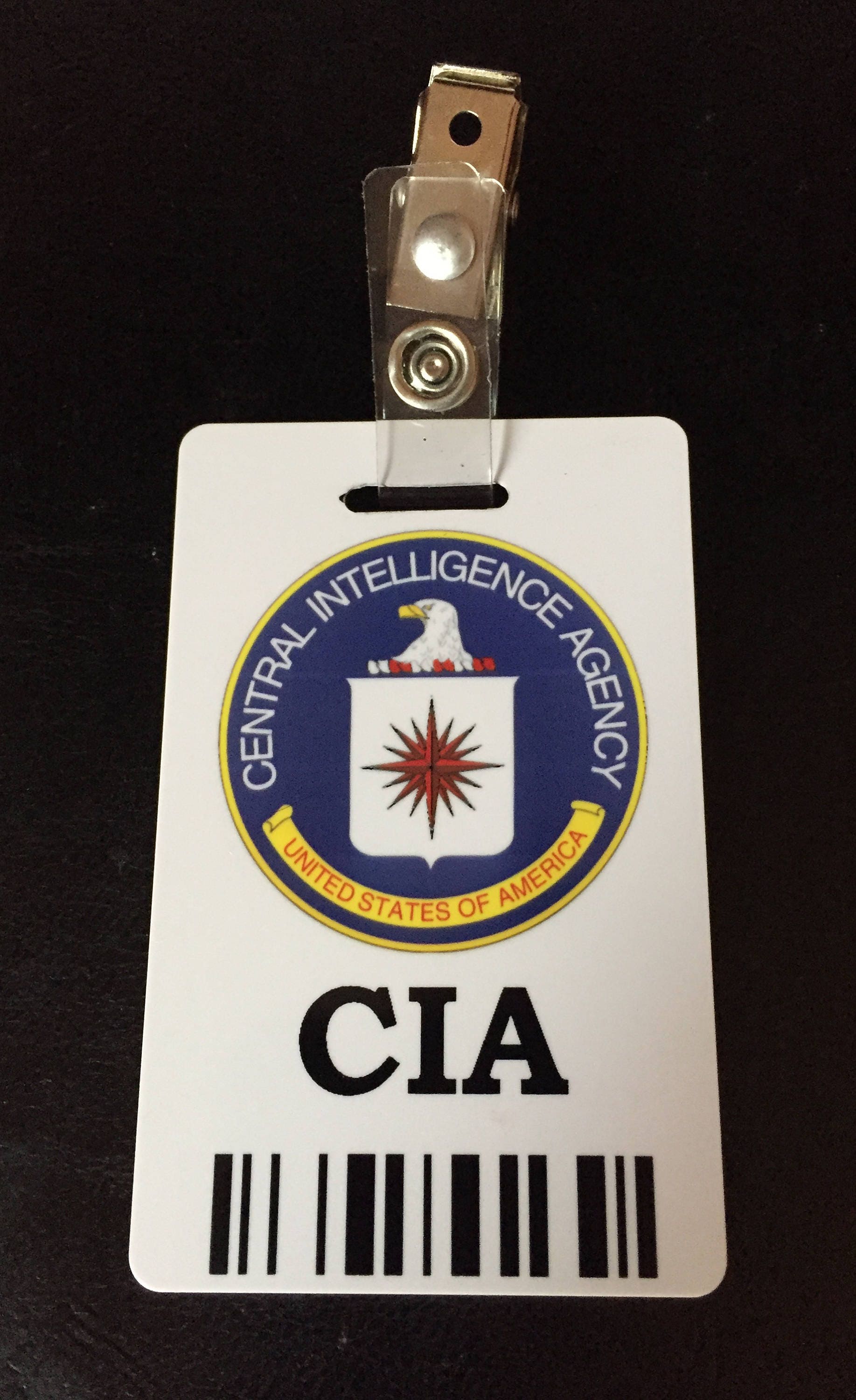 CIA Halloween Badge - Etsy