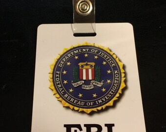 FBI Halloween Costume Movie Prop - Etsy