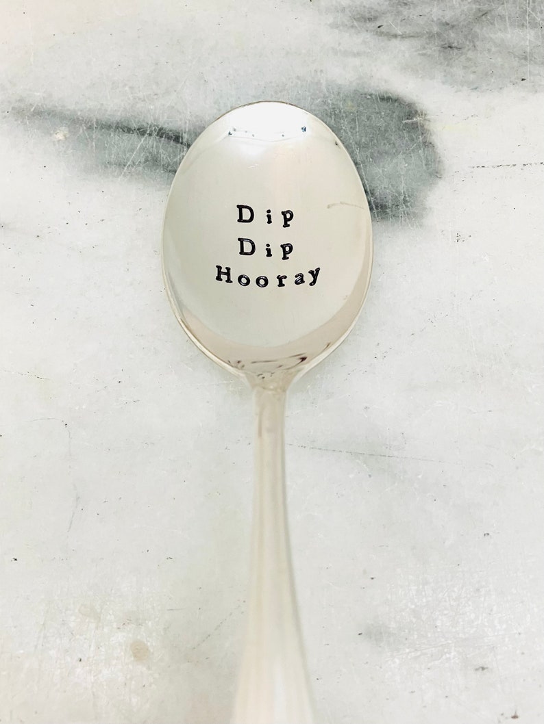 Dip Dip Hooray Vintage Dip Serving Spoon - Etsy