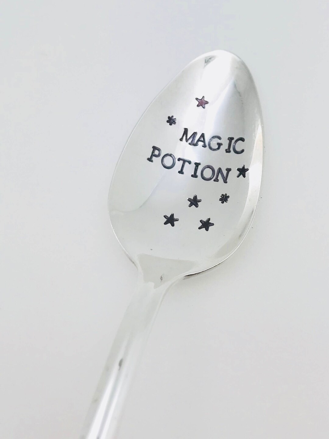 Handstamped Spoon, Coffee Spoon, Magic Potion Spoon, Halloween - Etsy
