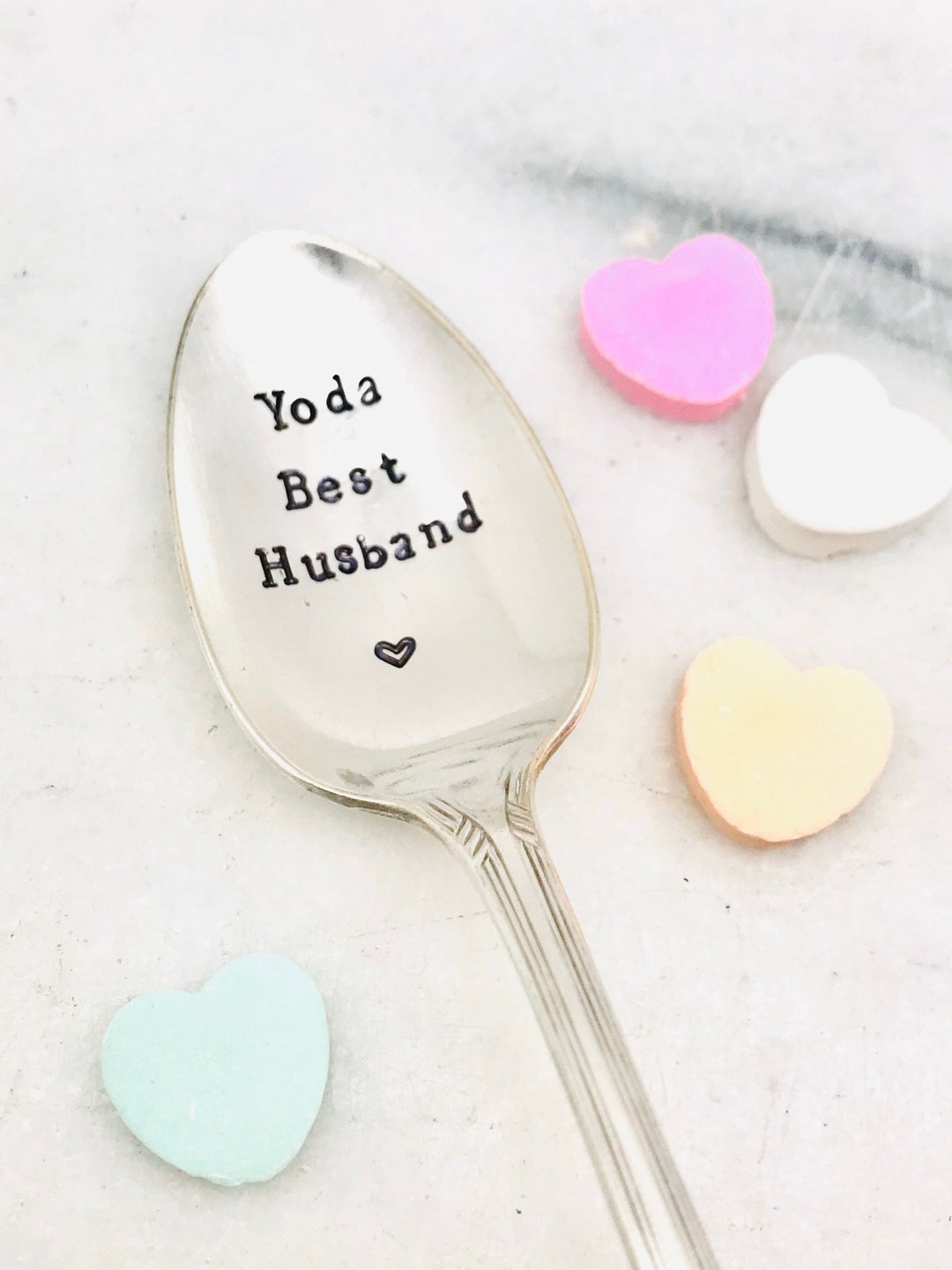 Yoda Best, Stamped Custom Vintage Spoon, Star Wars Gift - Etsy