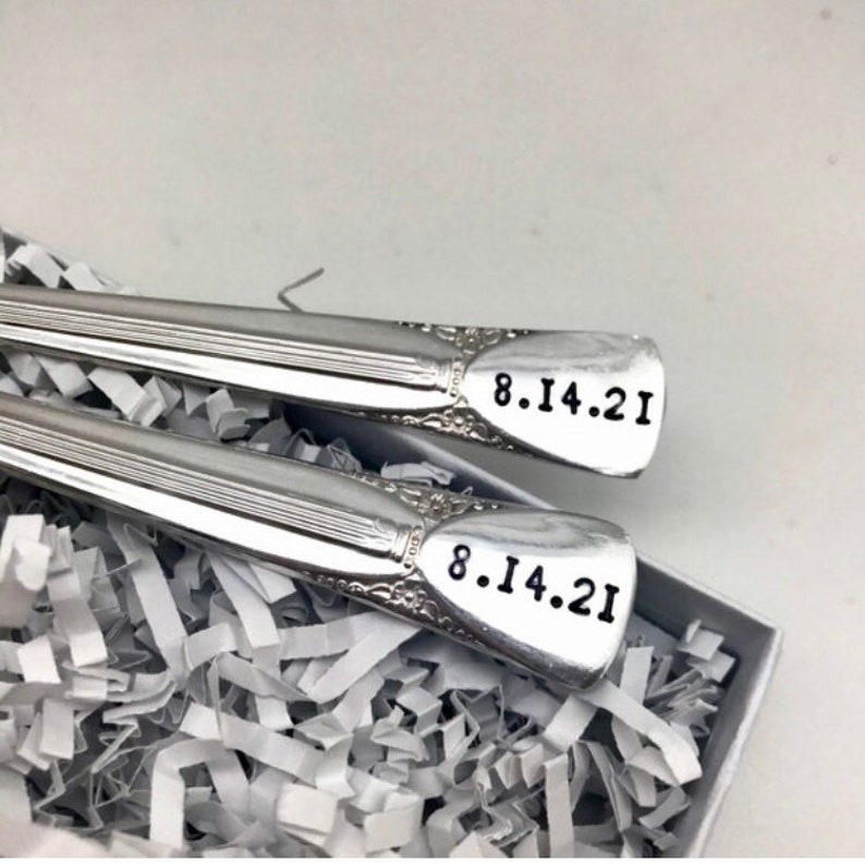 Mr Mrs Wedding Forks Wedding Cake Forks Vintage Silverplate - Etsy