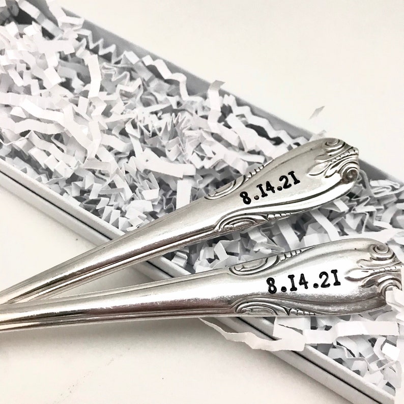 Mr Mrs Wedding Forks Wedding Cake Forks Vintage Silverplate | Etsy