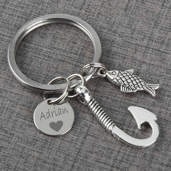 Fish Keychain - Etsy