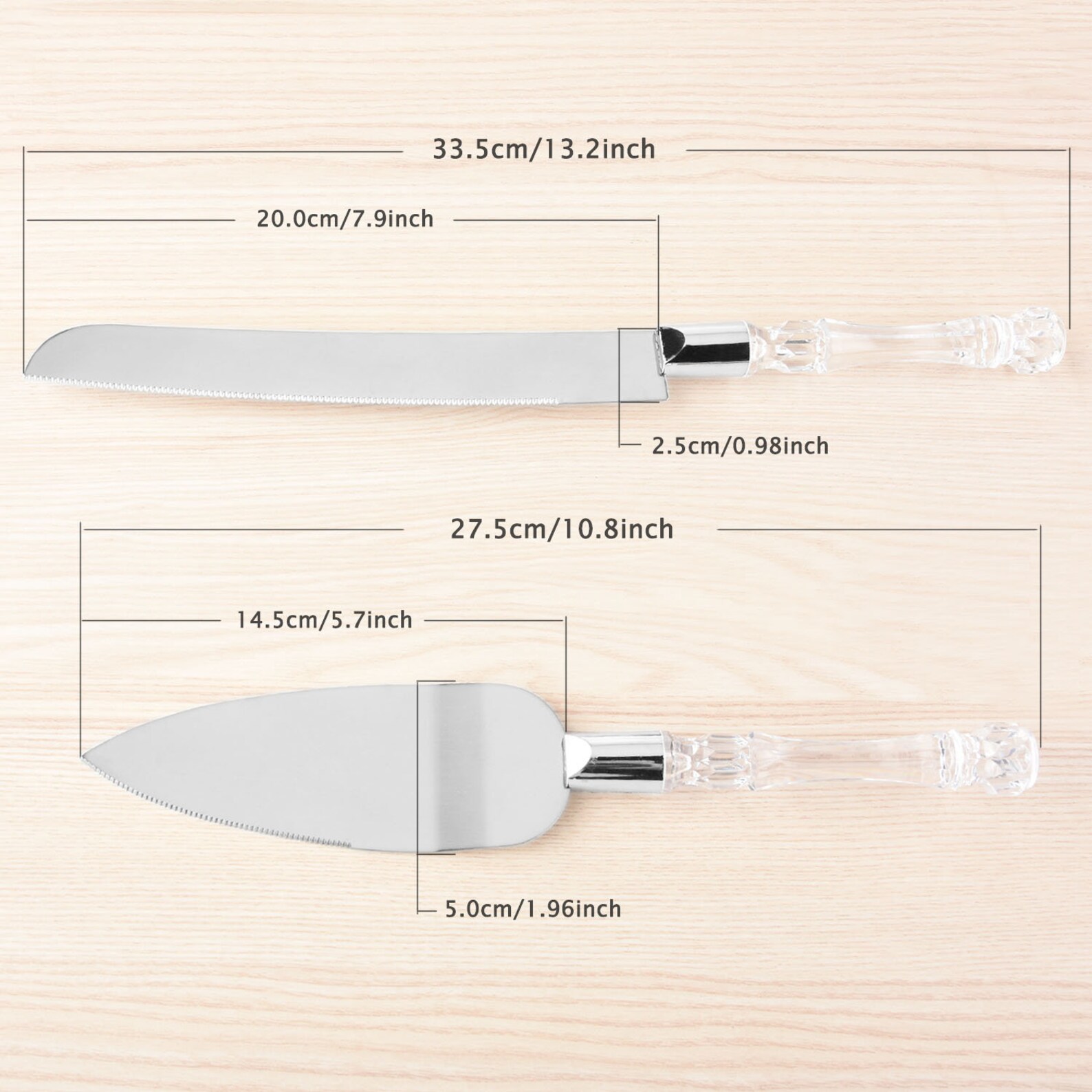 Wedding Cake Server Set Custom Cake Cutting Set Which - Etsy