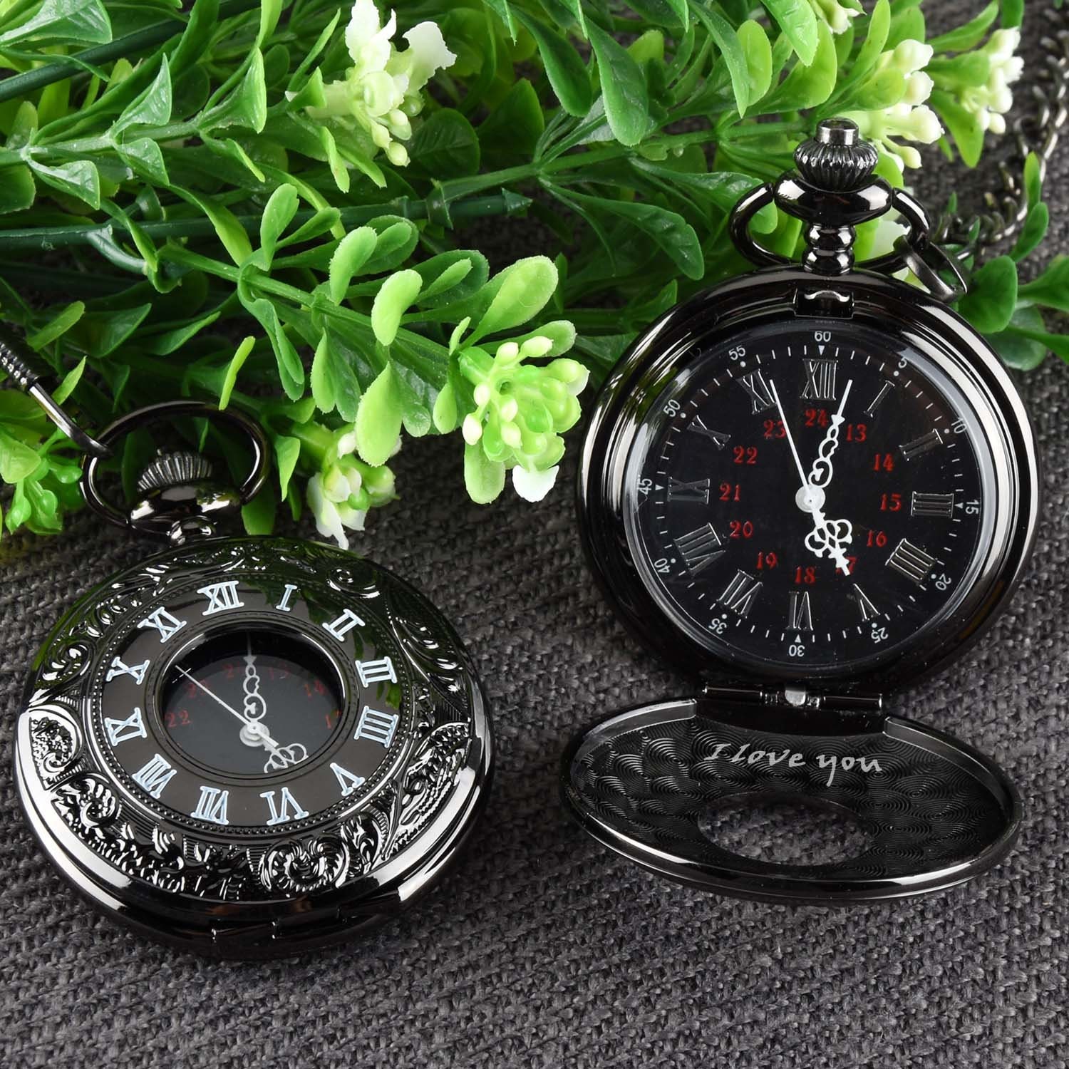 Pocket Watch Personalized Gift Custom Pocket Watch Birthday - Etsy