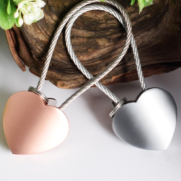 Heart Keychain - Etsy