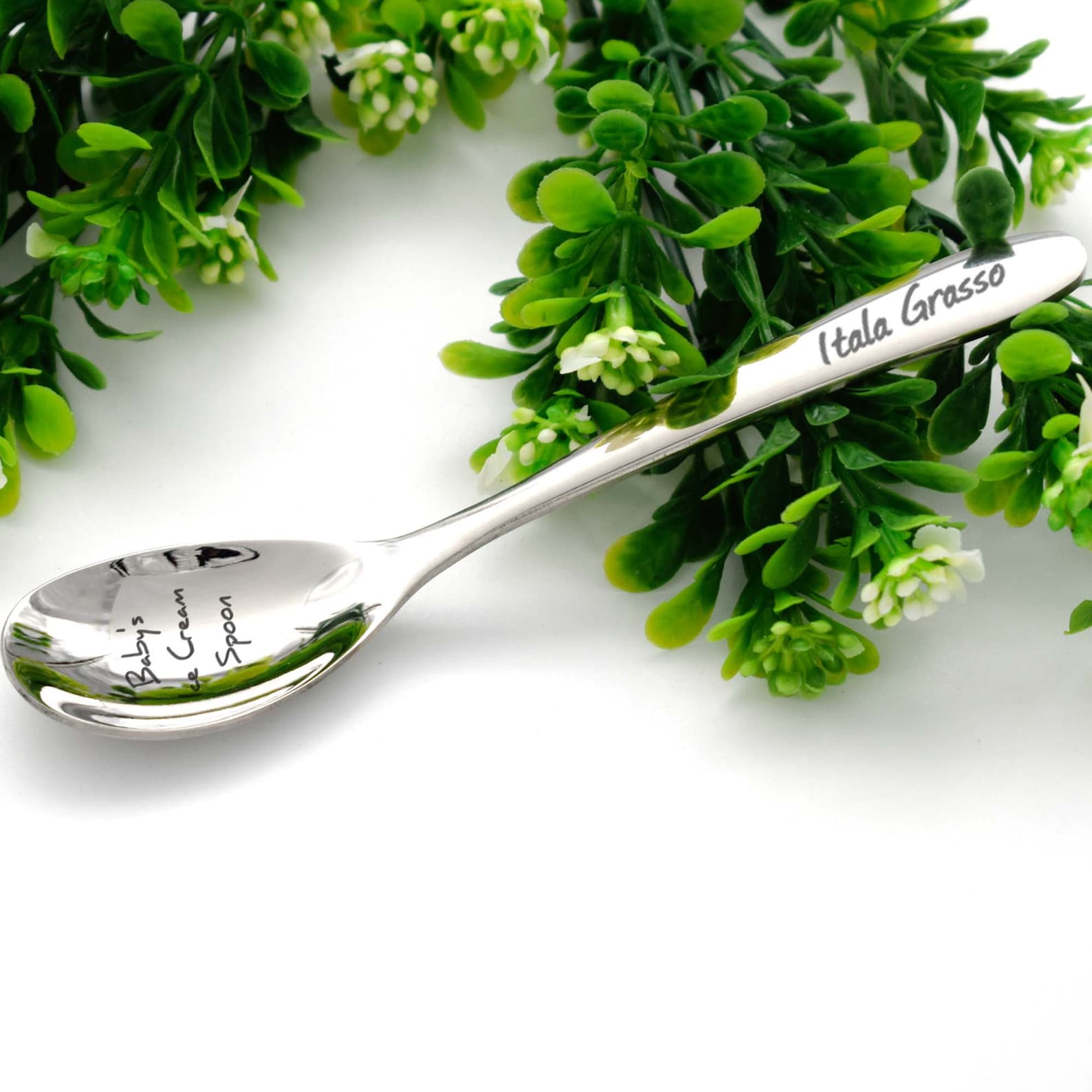 Baby Spoon Stainless Custom Name Dessert Spoon Small Spoon - Etsy