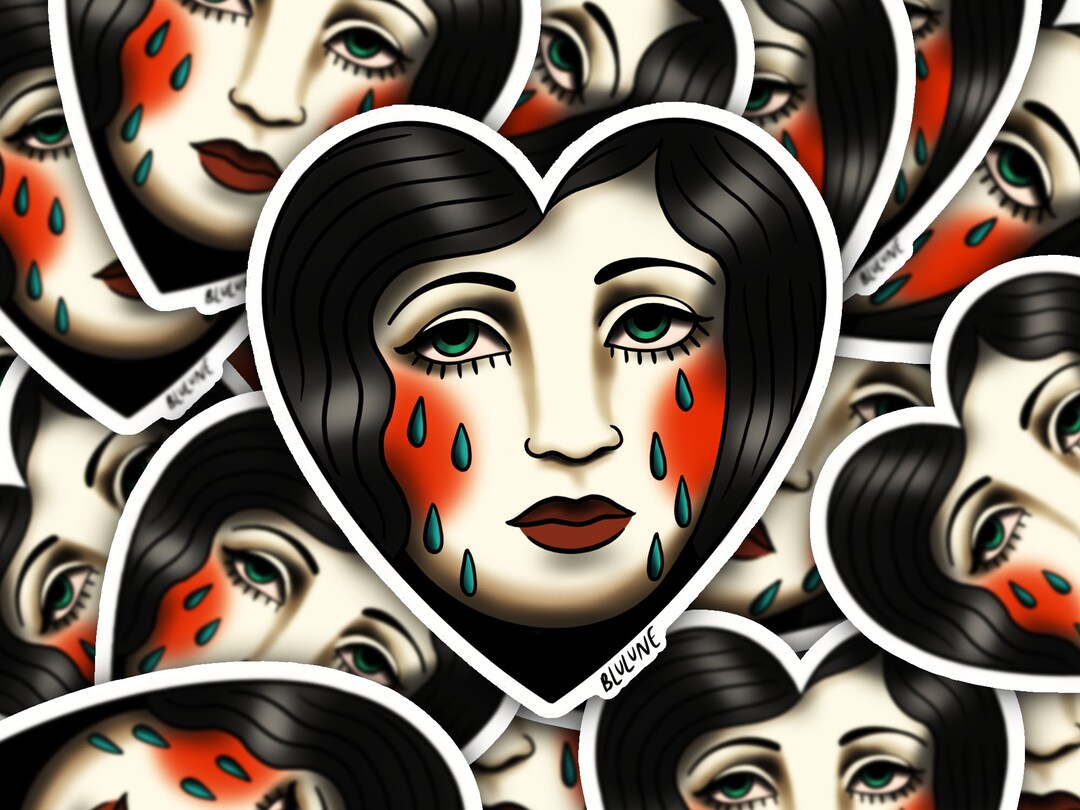 A Sight for Sore Eyes Pin up Tattoo Art Sticker Tattoo Stickers ...