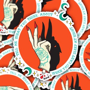 Shadow Puppets - Tattoo Style Art, Print, Sticker, Poster, Edgy Home ...